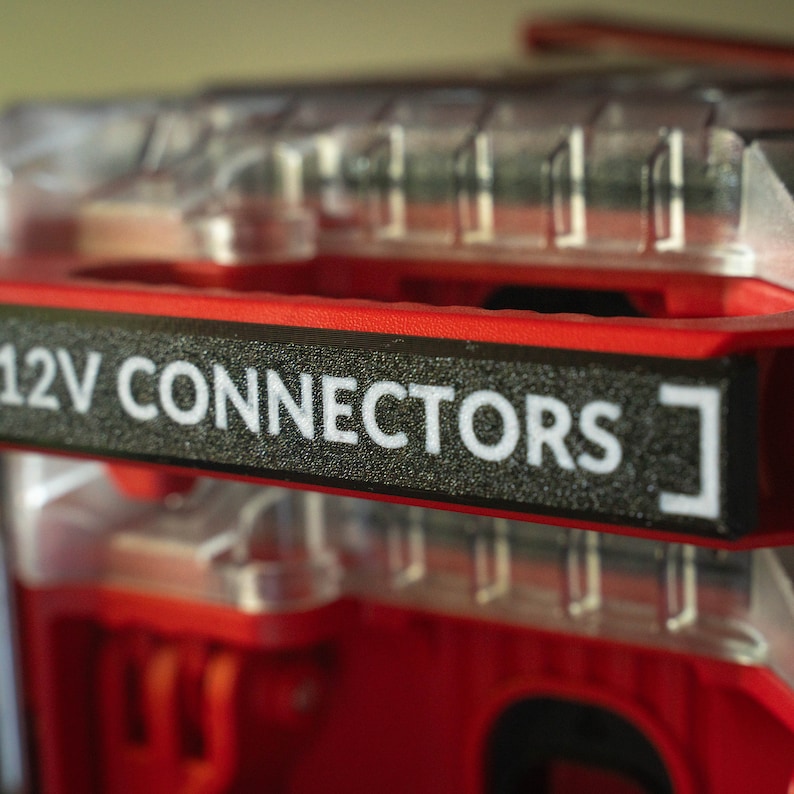 PACKOUT Label Low Profile Compact Organiser Custom PACKOUT Mods - Etsy