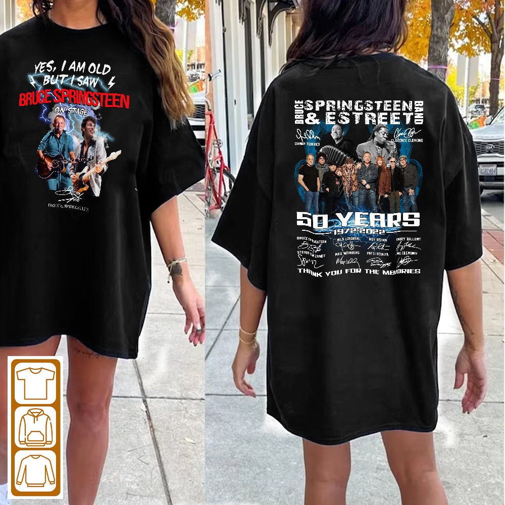 Bruce Springsteen 2023 Tour Shirt, Springsteen n E Street Band Tour ...