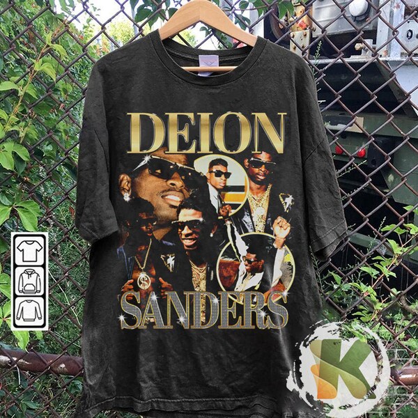 Deion Sanders T Shirts - Etsy