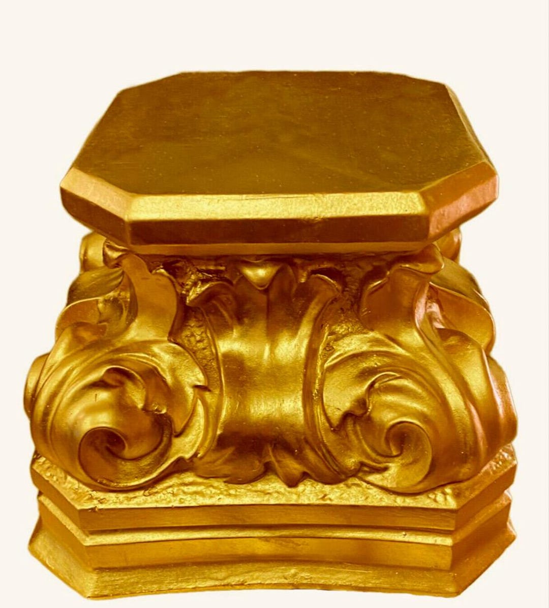 Handcrafted Wooden Base (pedestal) for Little Statues. N. 2 Sizes ...