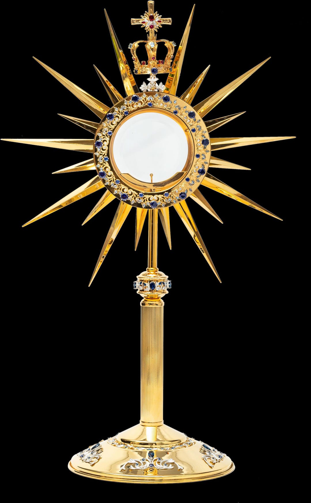 Monstrance Monstrance Hand Assembled Height Cm. 80 (31 1/2") Host ...