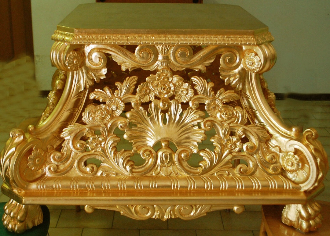 Processional Base Statue Support Cm.100x100 Max. Width Cm.120x120 H.cm ...