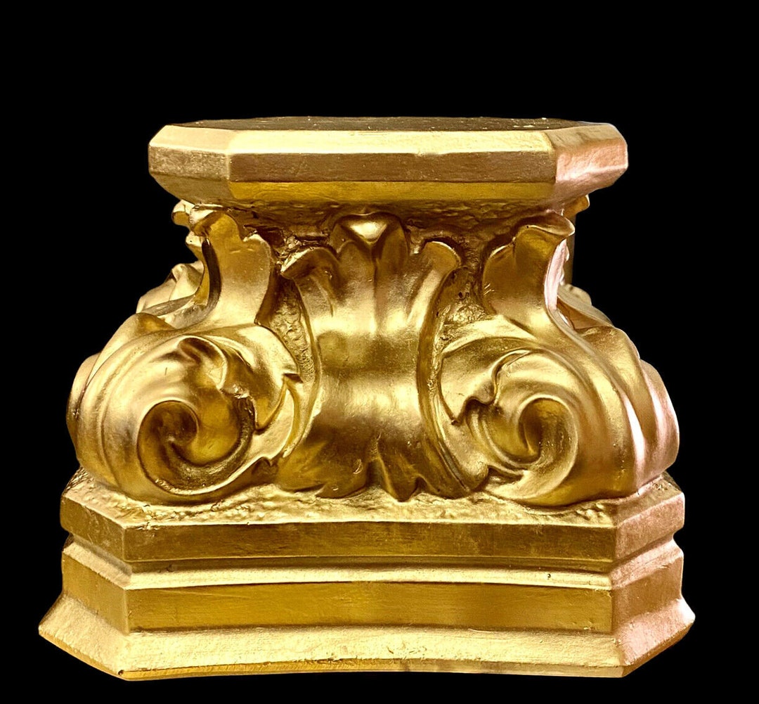 Hollow Resin Statue Base. Versatile Pedestal for Indoor/outdoor Madonna ...