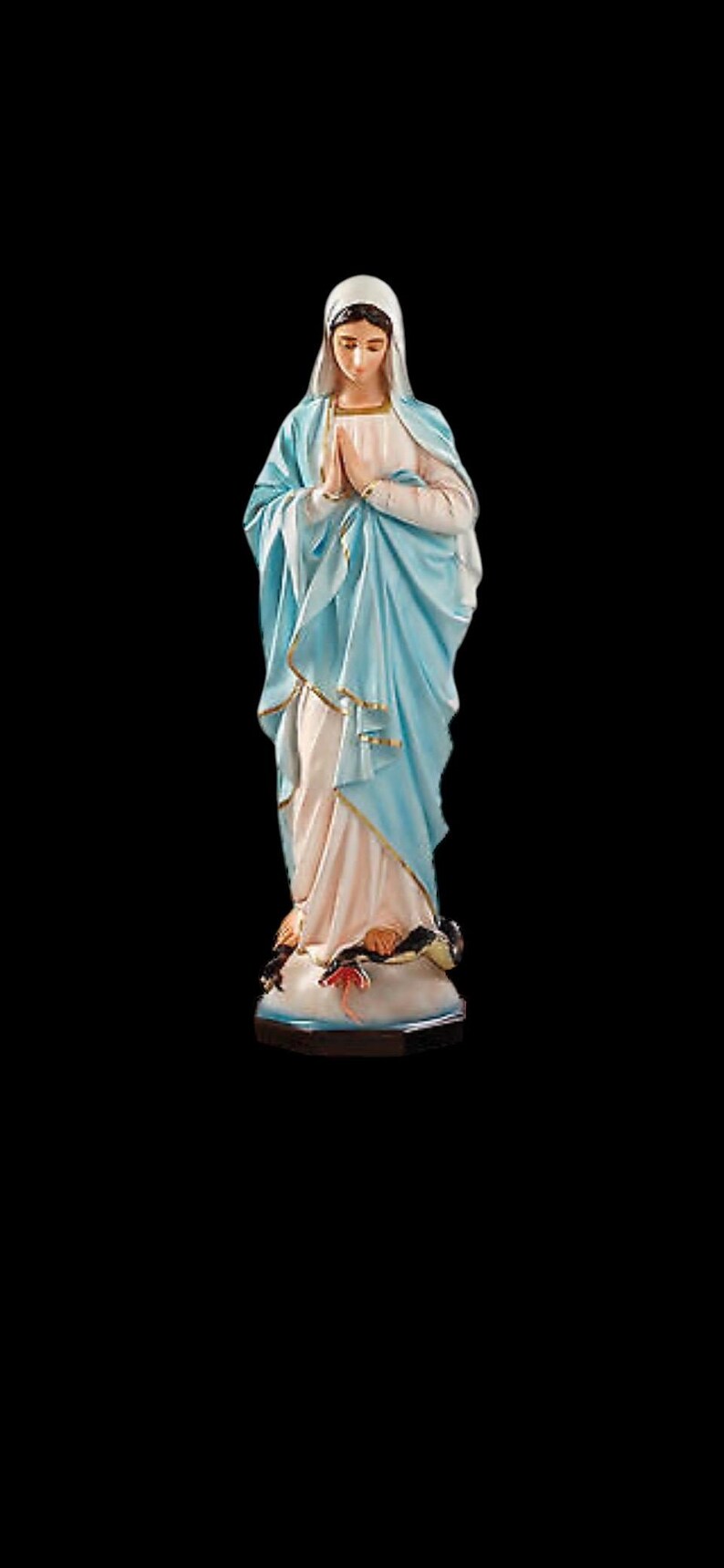 Immaculate Virgin Mary Hands in Prayer - Etsy