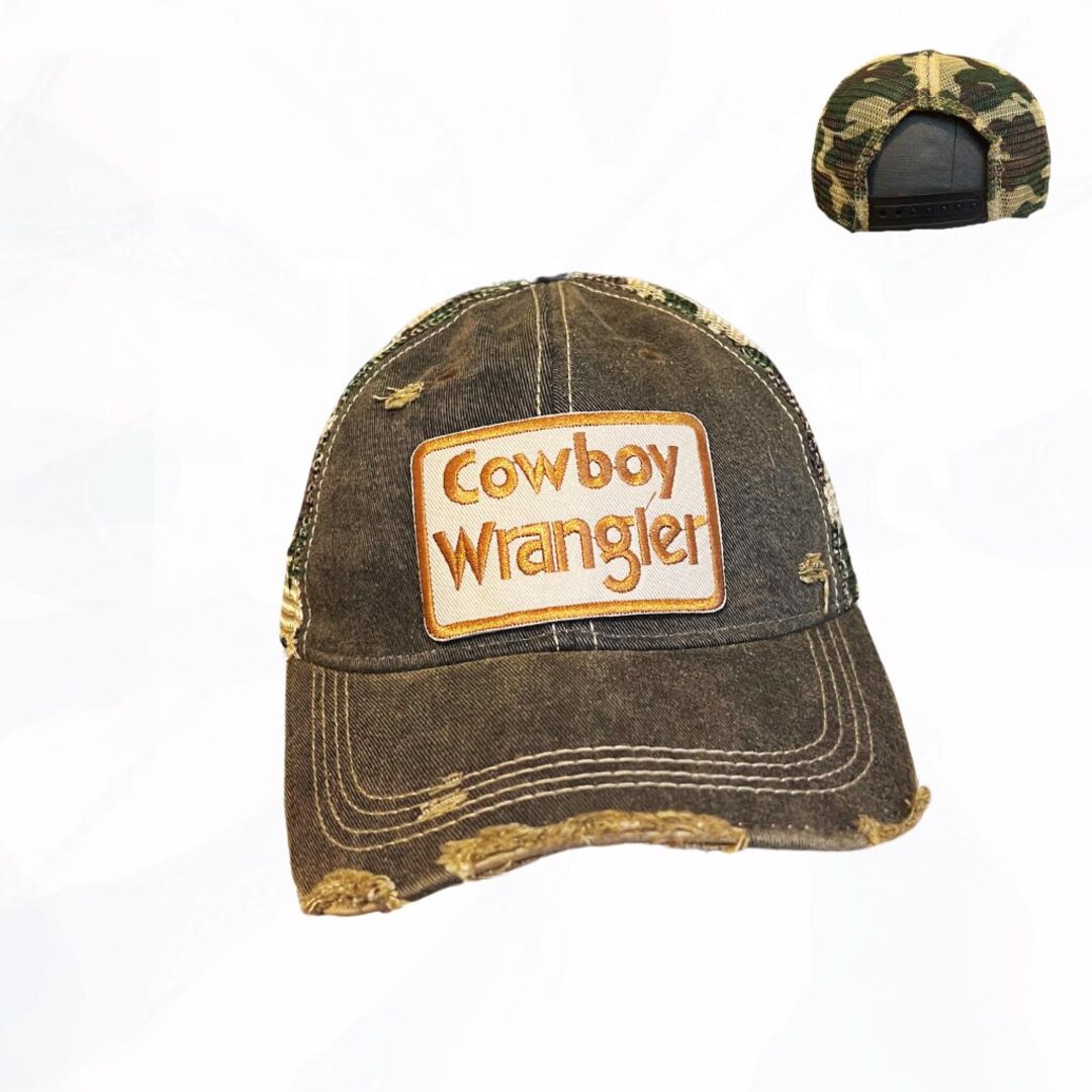Cowboy Wrangler Hat - Etsy