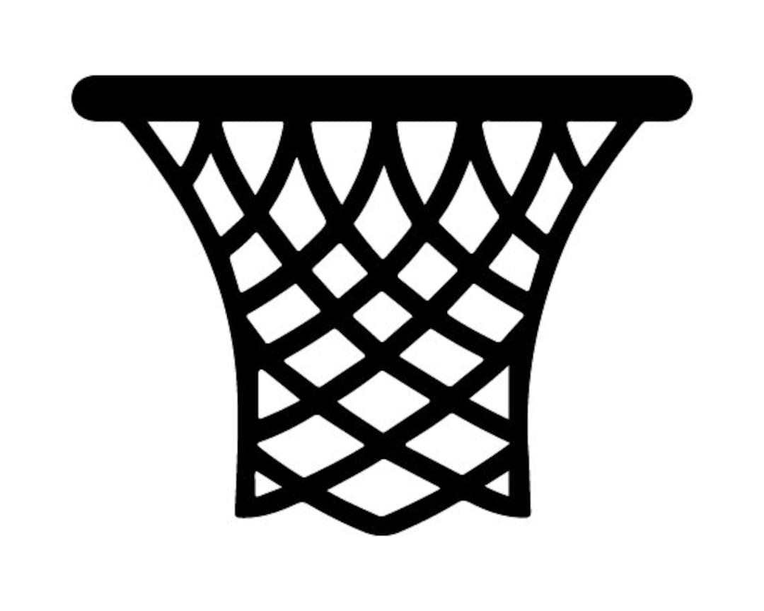 Basketball Hoop SVG Basketball SVG Cut Files Basketball Hoop Vector ...