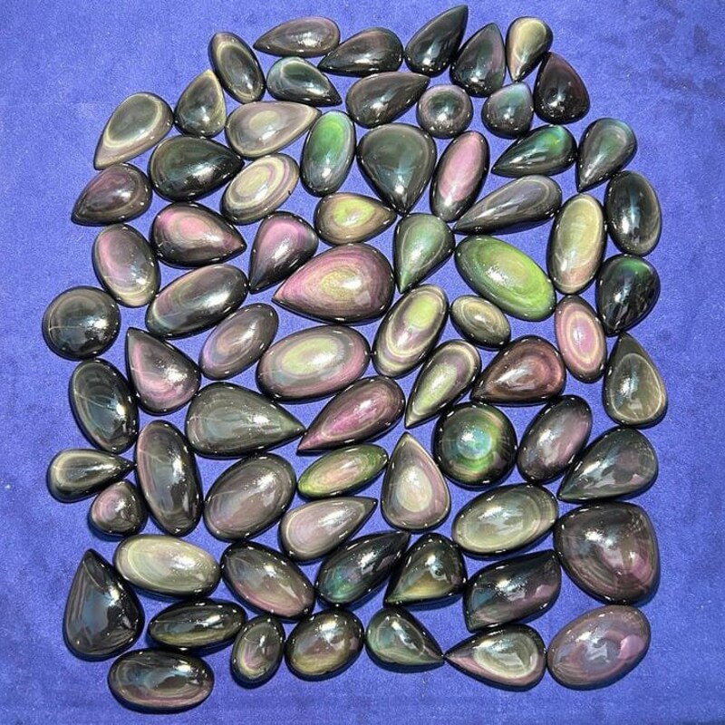 Fire Obsidian - Etsy