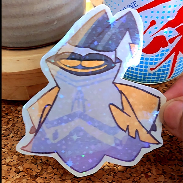 Squished Adam Hazbin Hotel Sticker - Etsy