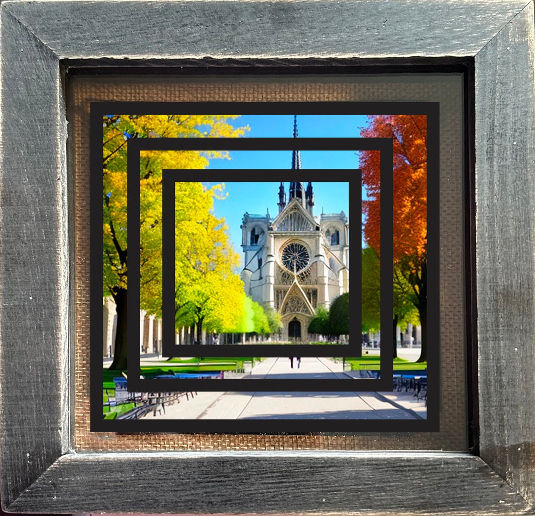 Shadow Box of the University of Notre Dame - Etsy