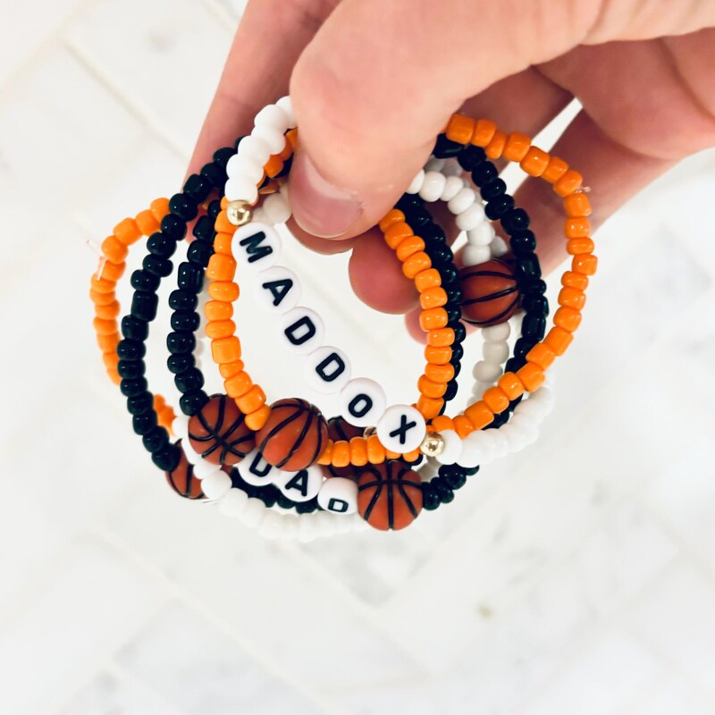 Basketball Bracelet - Etsy