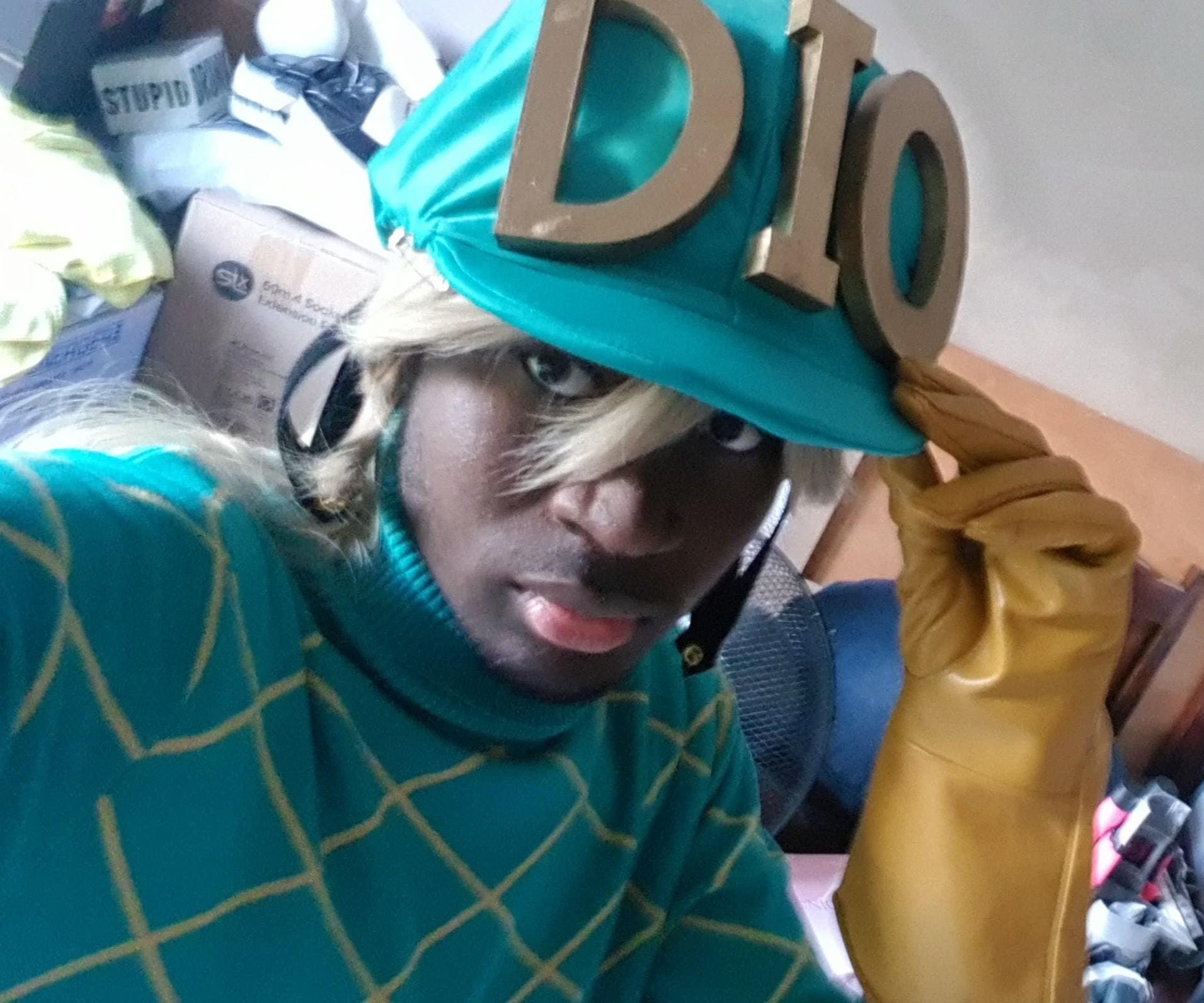 DIO Hat Letters 3D Printed Cosplay Letters for Jojo's - Etsy