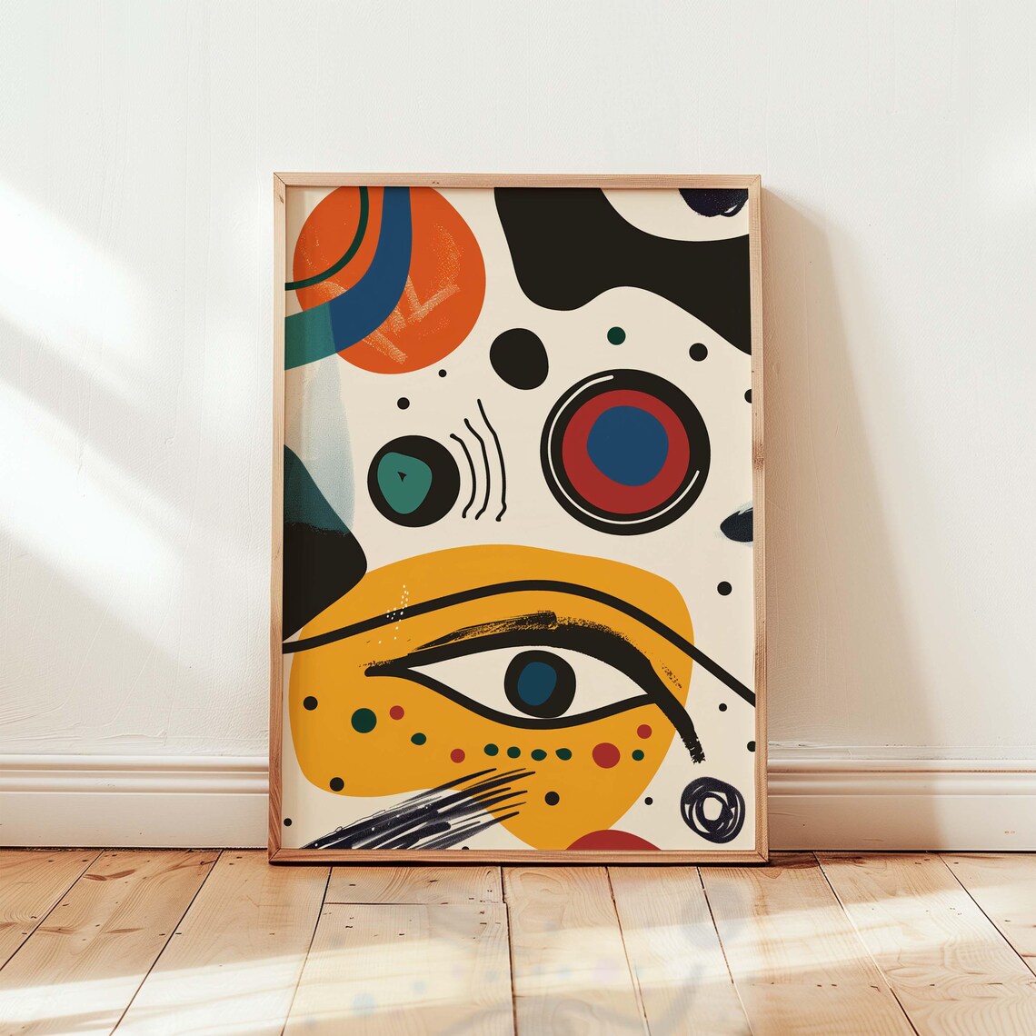 Colorful Abstract Art Print Printable Abstract Art Modern Vibrant Art ...