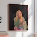 Bold Modern Portrait | Edgy Woman Print | Cool Pop Art | Eclectic Wall ...
