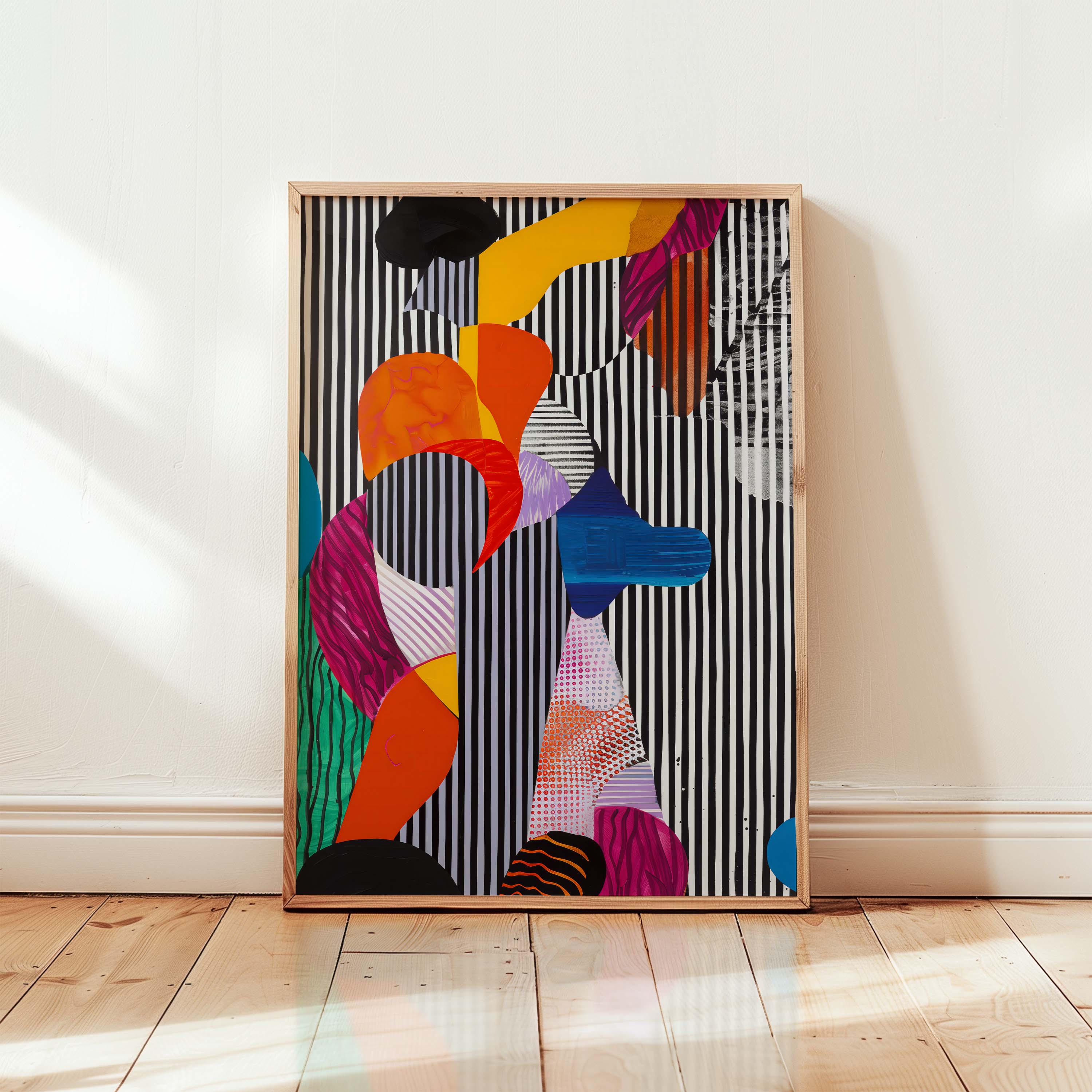 Colorful Abstract Wall Art Colorful Wall Art Abstract Wall Art Vibrant ...