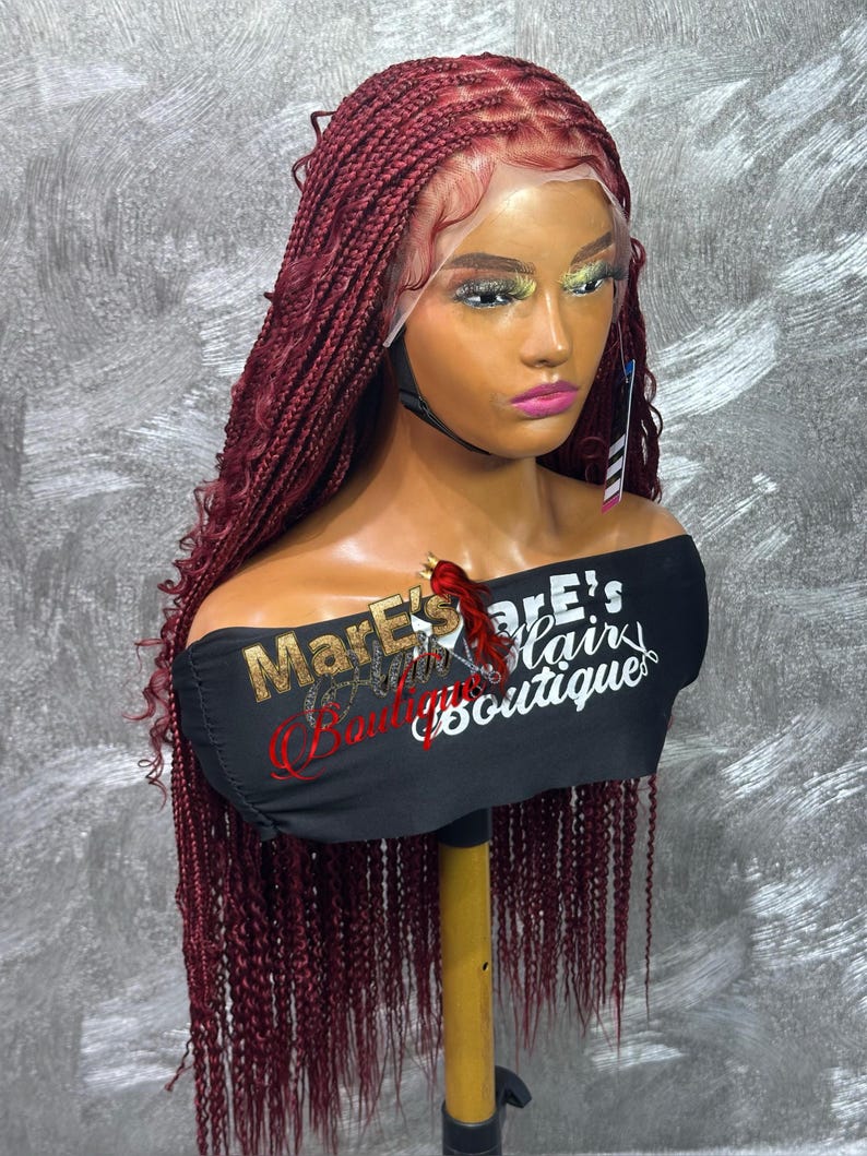Braided Wigs,lace Frontal, Braided Wigs for Blackwomen,freeshipping ...