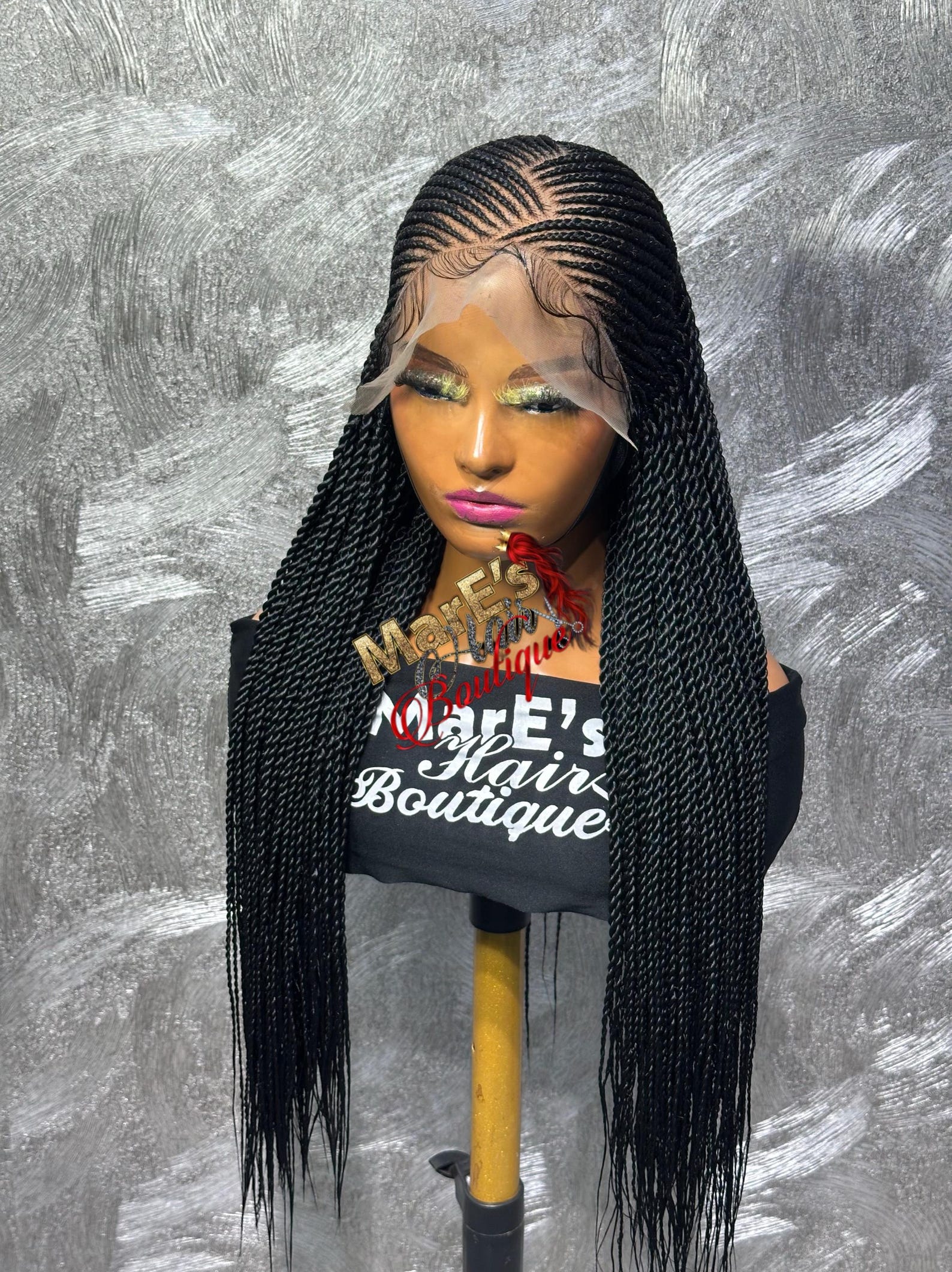 Braided Wigs,lace Frontal, Braided Wigs for Blackwomen,freeshipping ...