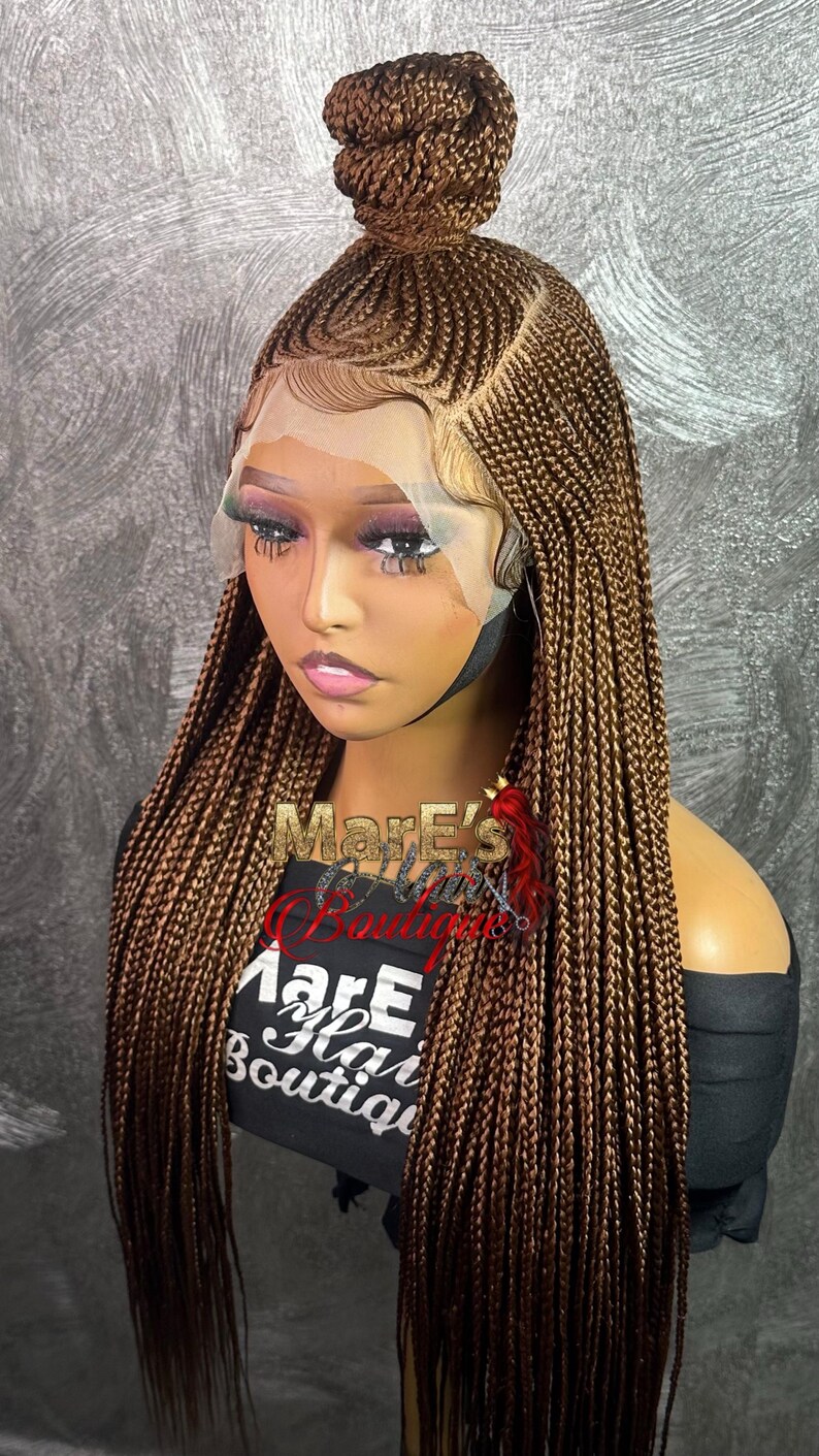 Braided Wigs,lace Frontal, Braided Wigs for Blackwomen,freeshipping ...