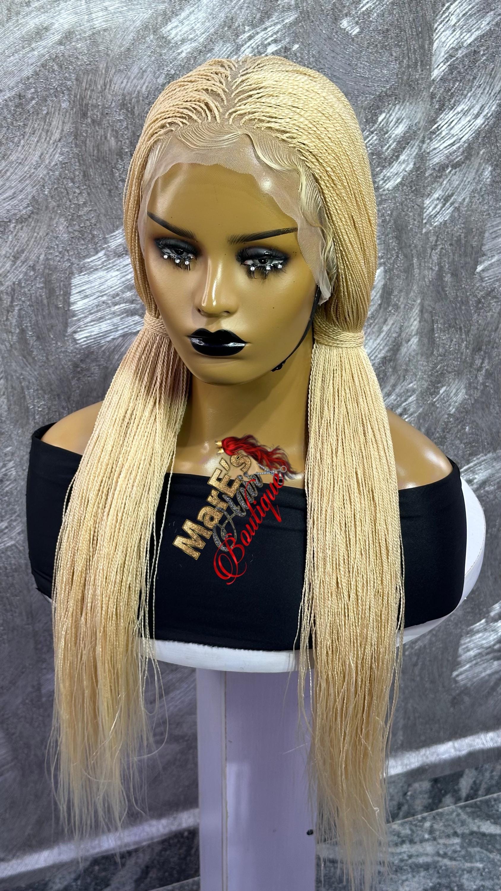 Braided Wigs,lace Frontal, Braided Wigs for Blackwomen,braids, Cornrow ...
