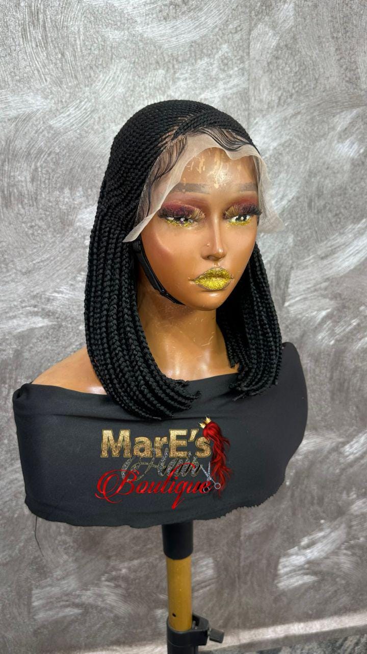 Braided Wigs,lace Frontal, Braided Wigs for Blackwomen,freeshipping ...