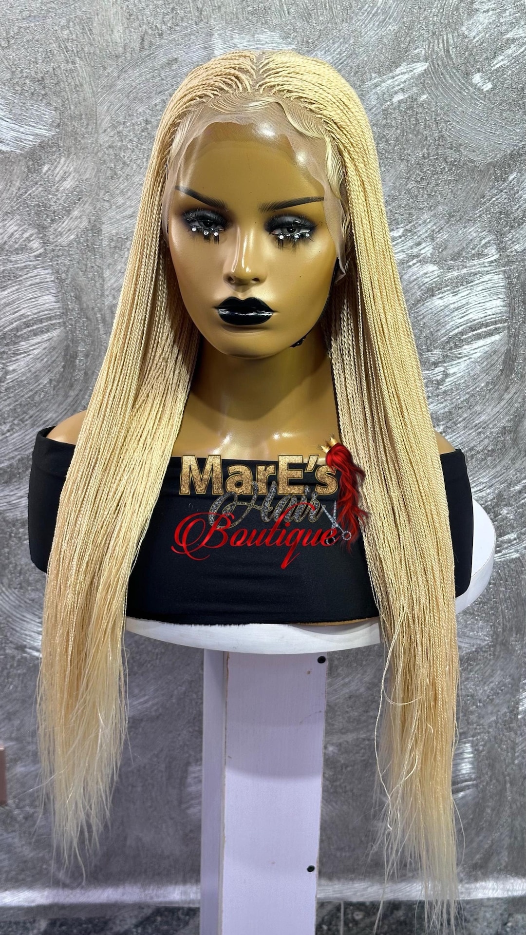 Braided Wigs,lace Frontal, Braided Wigs for Blackwomen,braids, Cornrow ...
