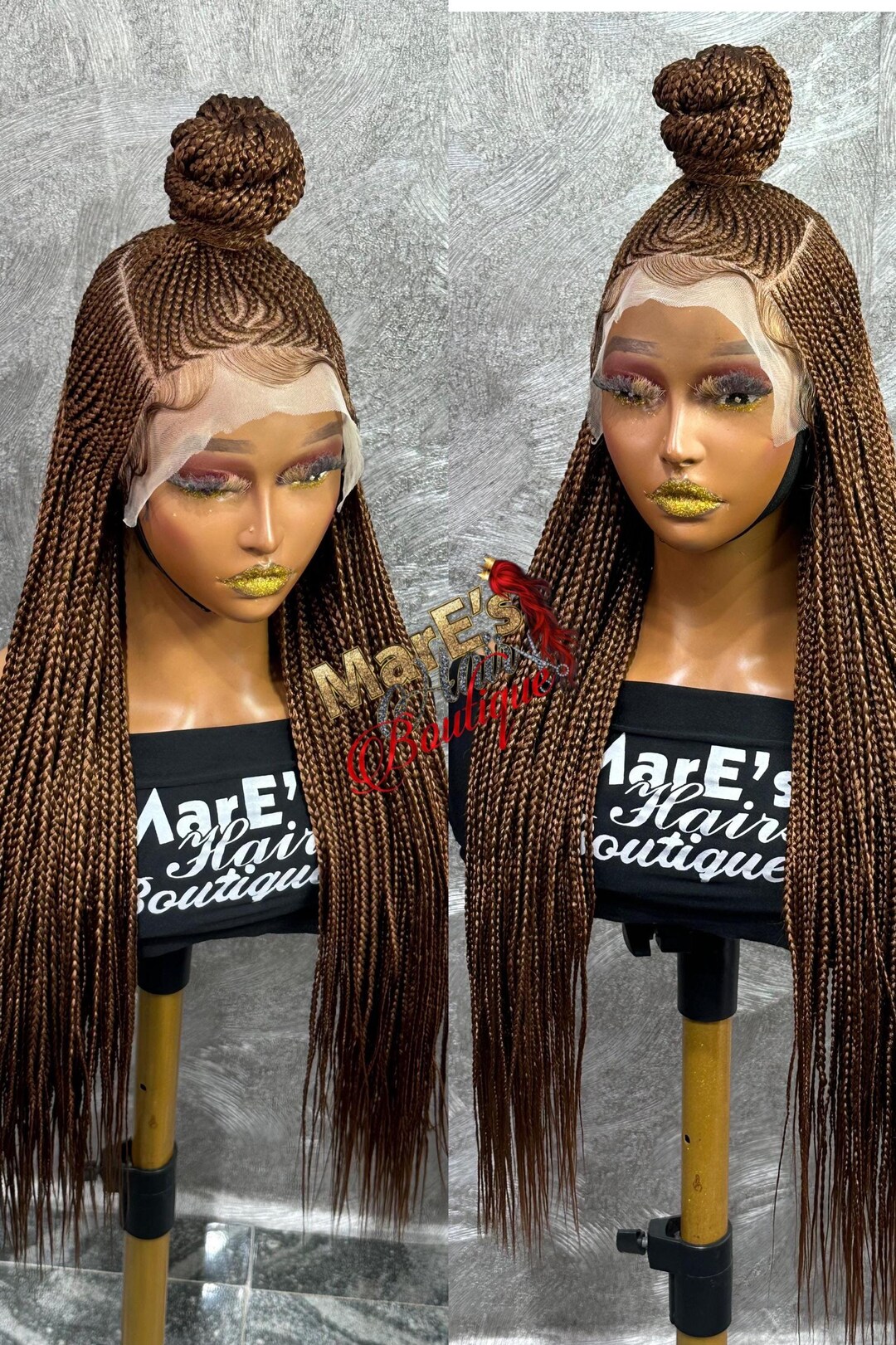 Braided Wigs,lace Frontal, Braided Wigs for Blackwomen,freeshipping ...