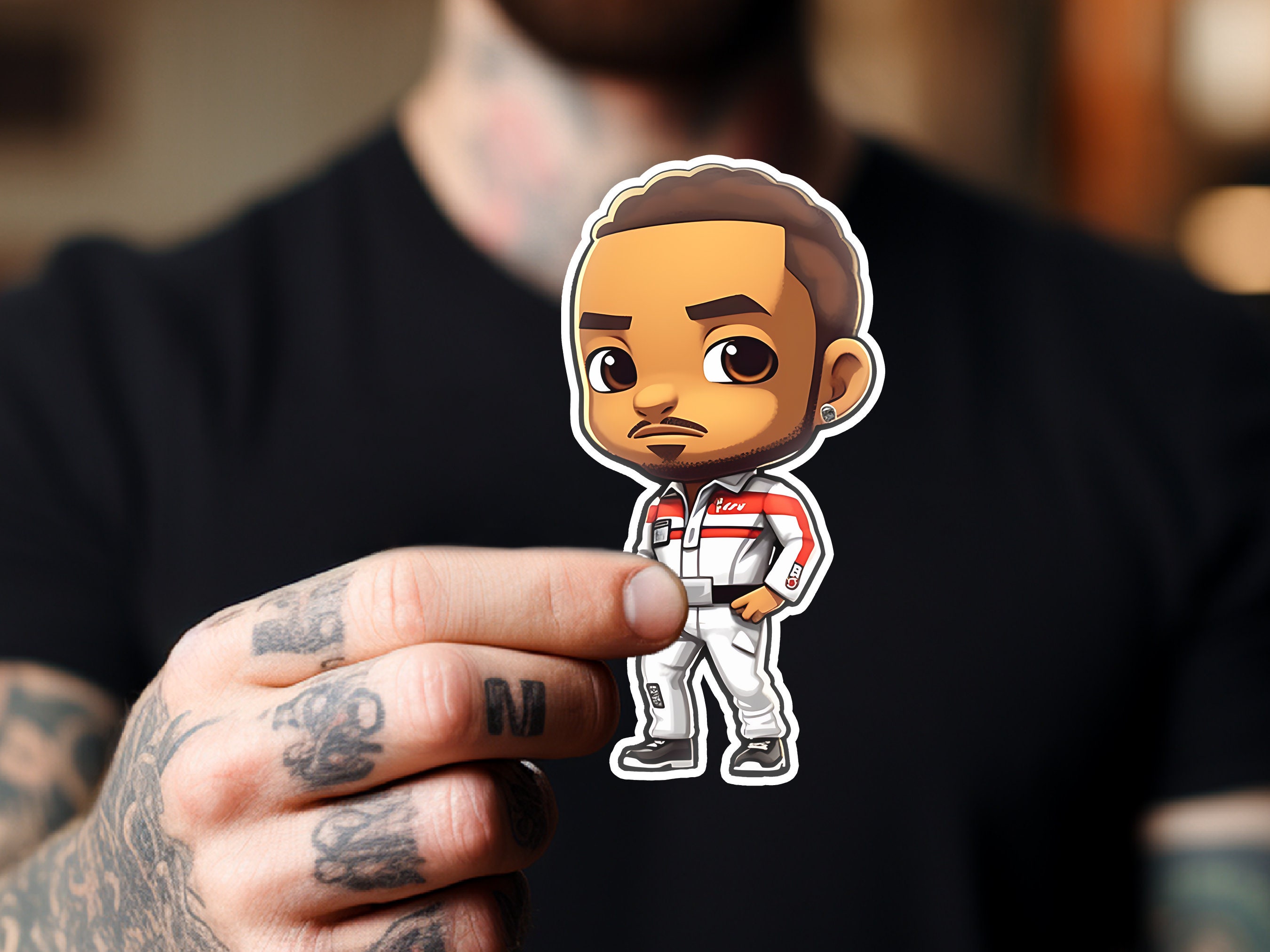 Lewis Hamilton Sticker | Formula 1 | Motorsport Sticker | F1 ...