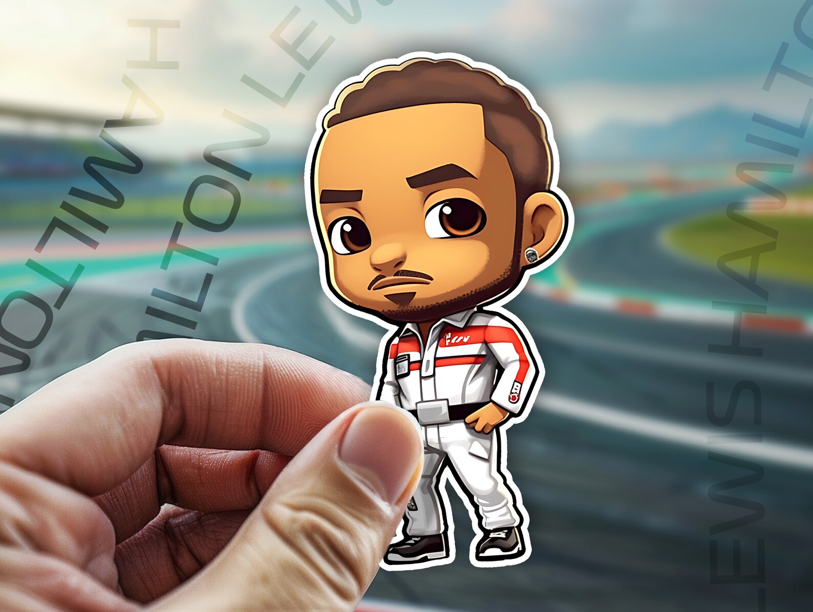 Lewis Hamilton Sticker | Formula 1 | Motorsport Sticker | F1 ...