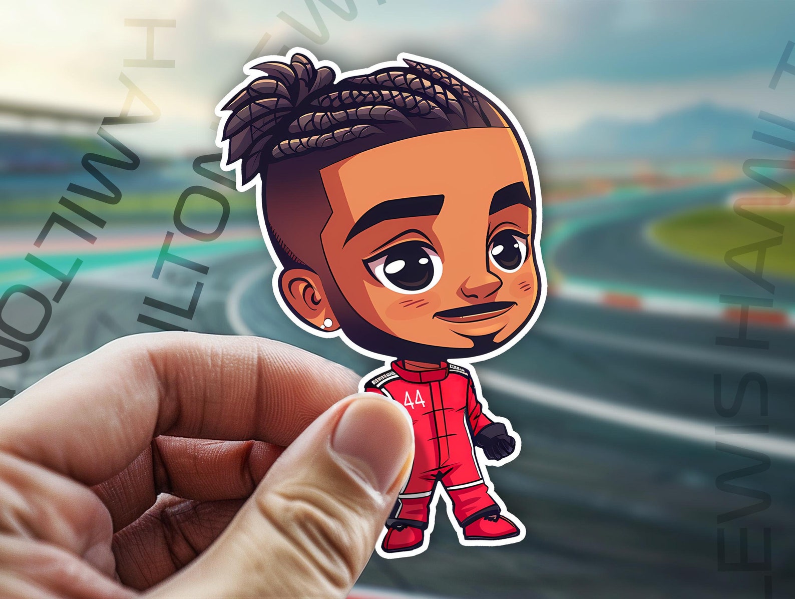 Lewis Hamilton Sticker | Formula 1 | Motorsport Sticker | F1 | Ferarri ...