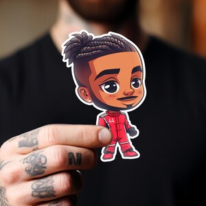 Lewis Hamilton Sticker | Formula 1 | Motorsport Sticker | F1 | Ferarri ...