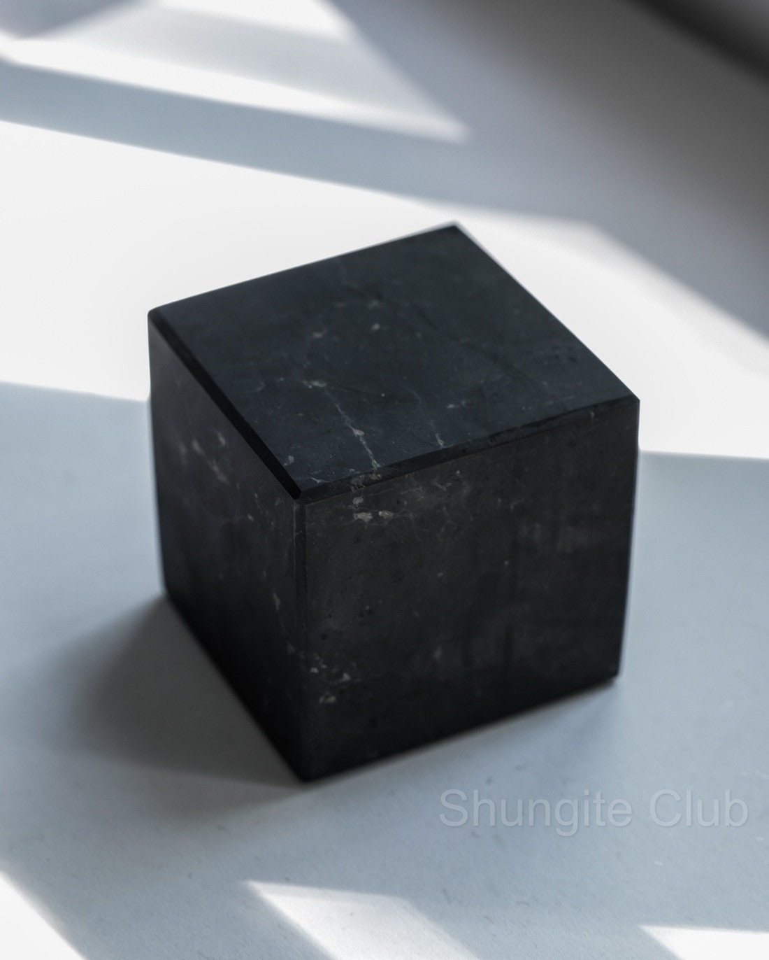 Unpolished Shungite Cube 2 Inch Crystal Stone Cube for - Etsy