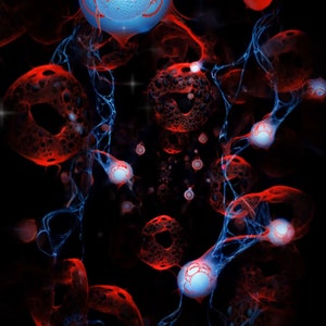 Cells - Zoom Art - Etsy