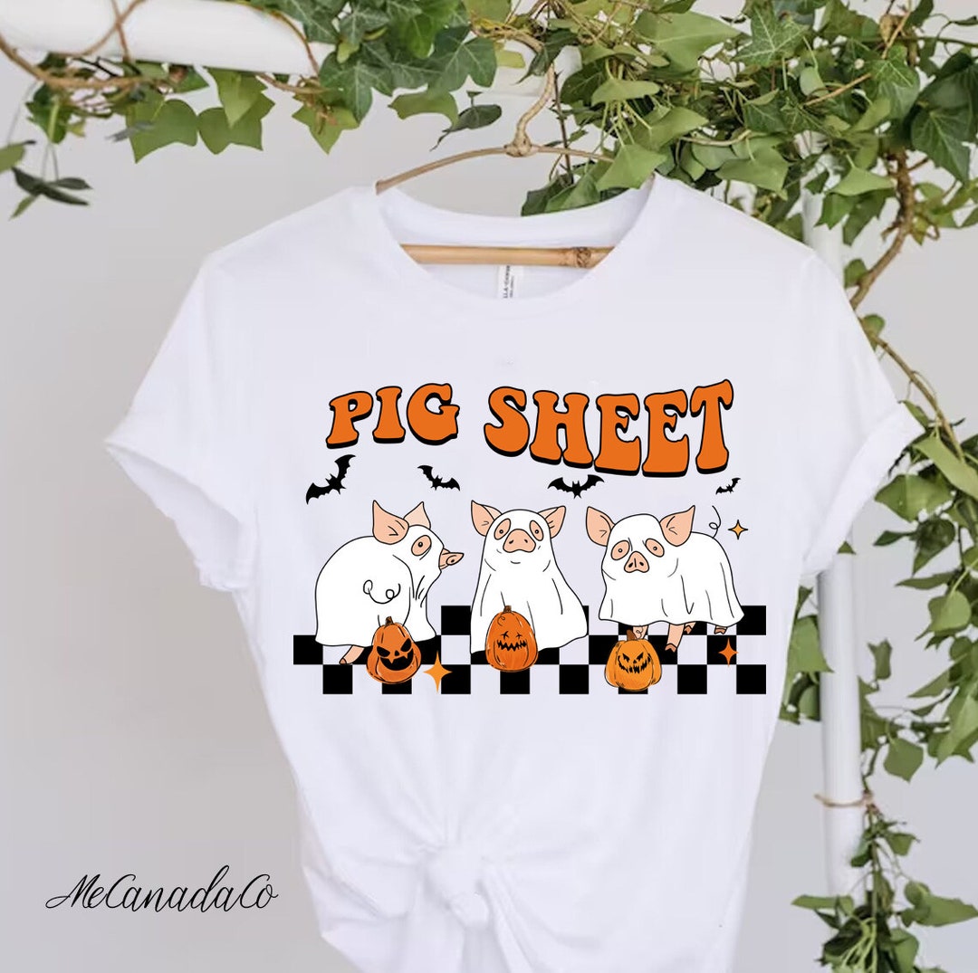 Pig Sheet Png Funny Halloween Ghost Png Ghost Pig Png - Etsy.de
