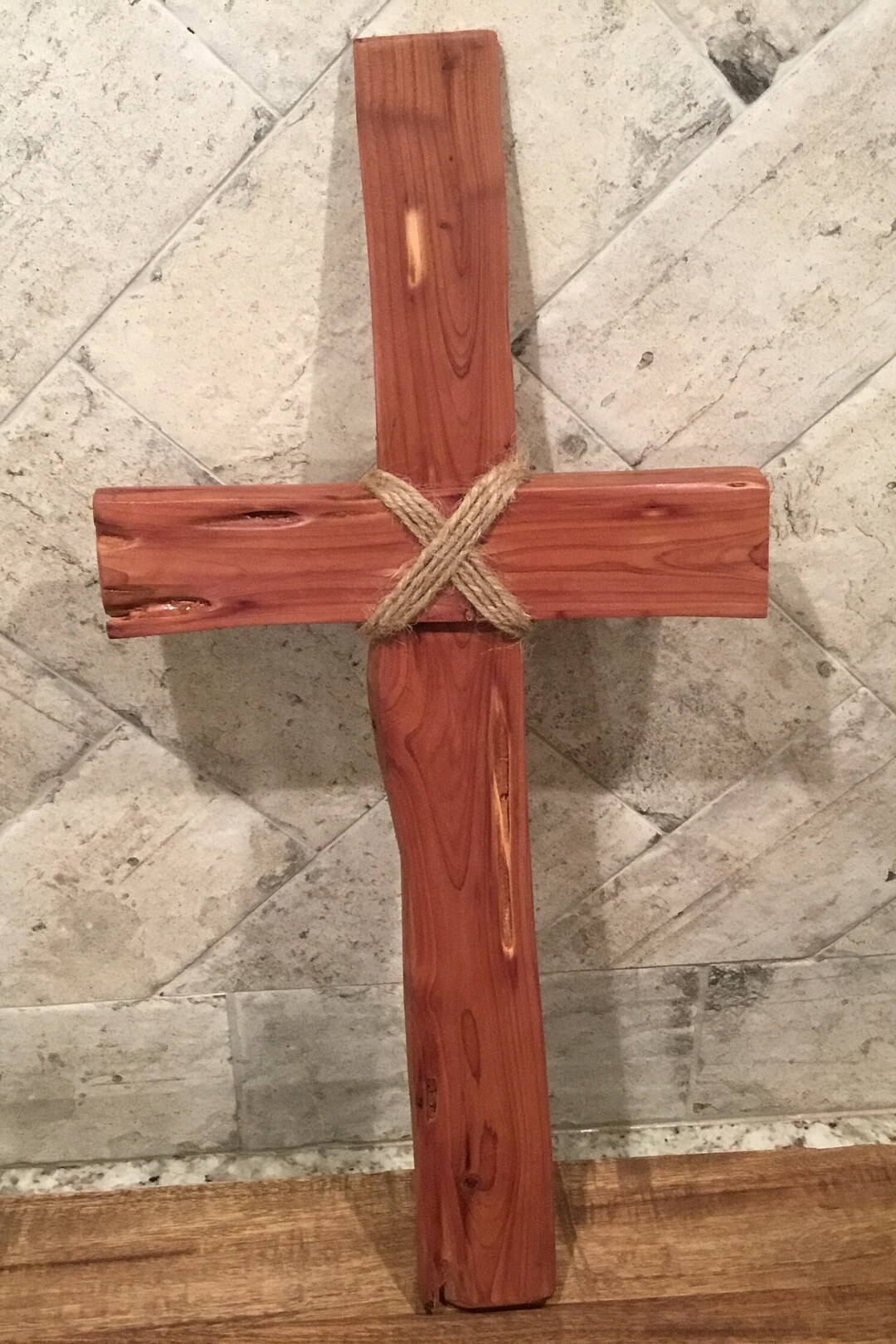 16x8 Handcrafted Cedar Cross - Etsy