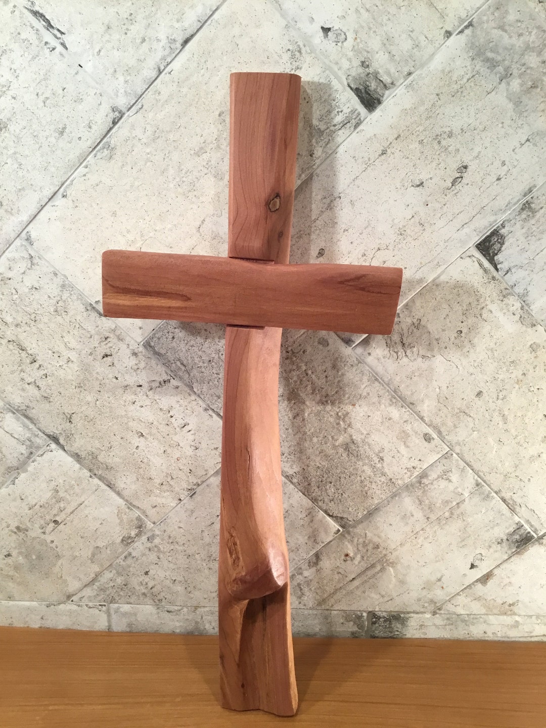 16 X 7 Handcrafted Cedar Cross - Etsy