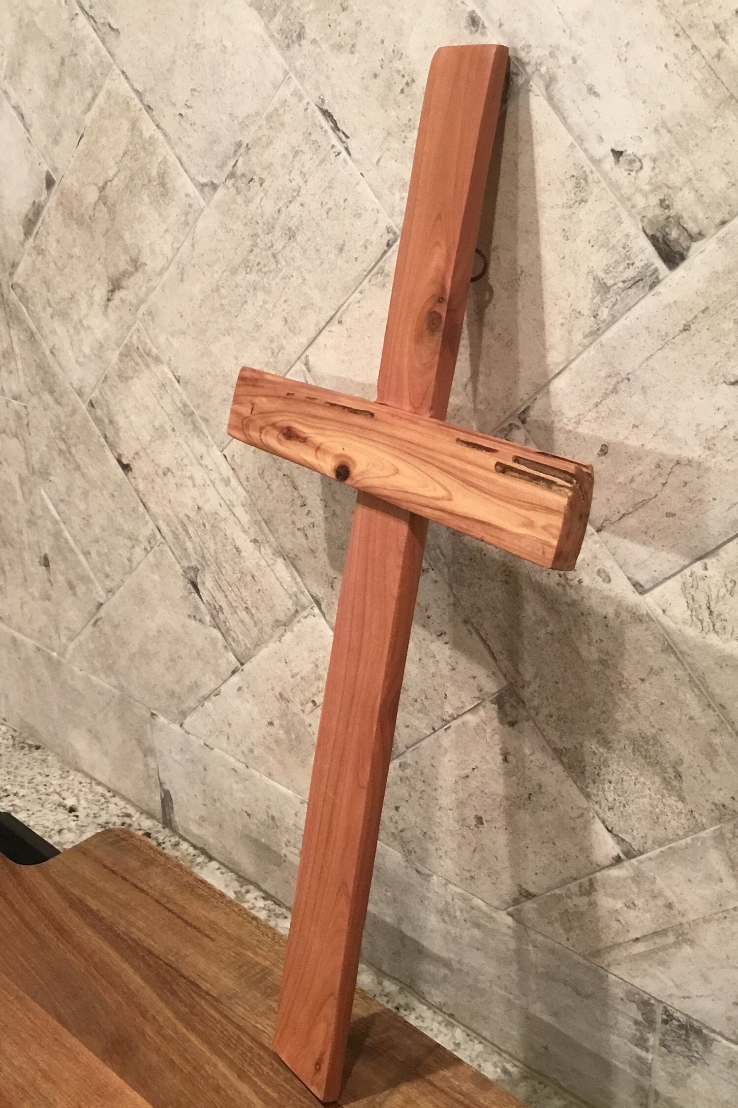 19x9 Handcrafted Cedar Cross - Etsy