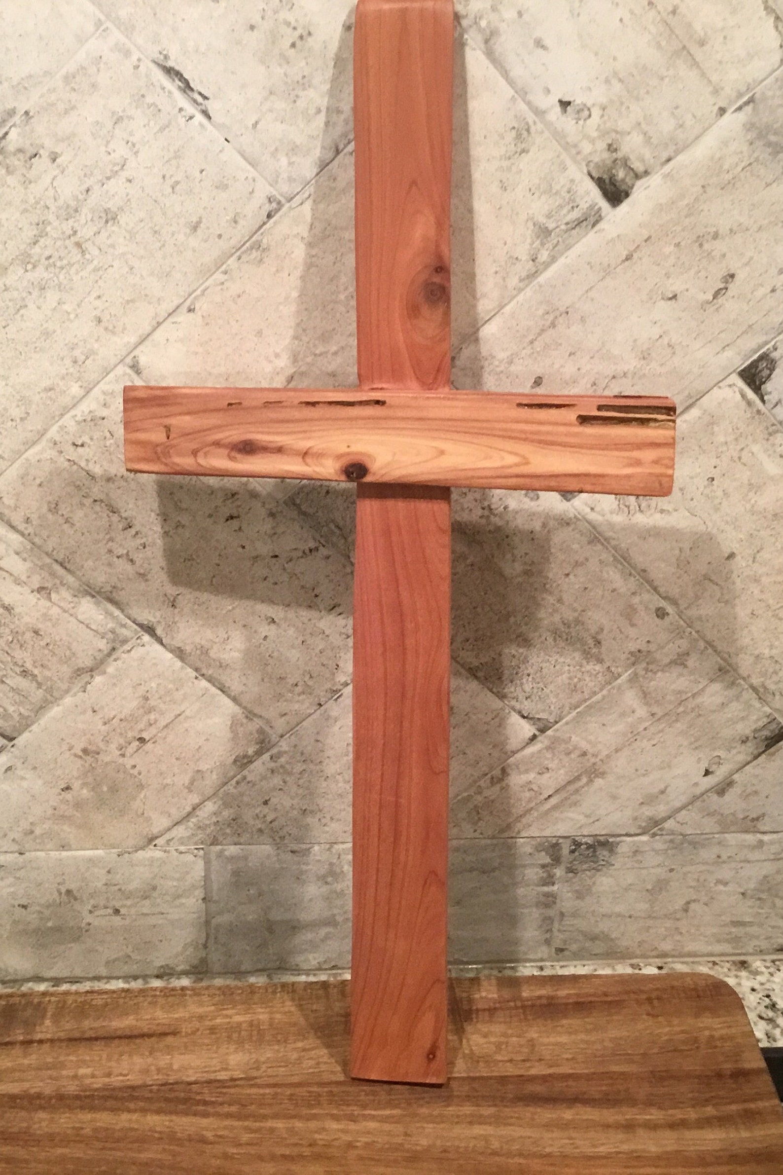 19x9 Handcrafted Cedar Cross - Etsy