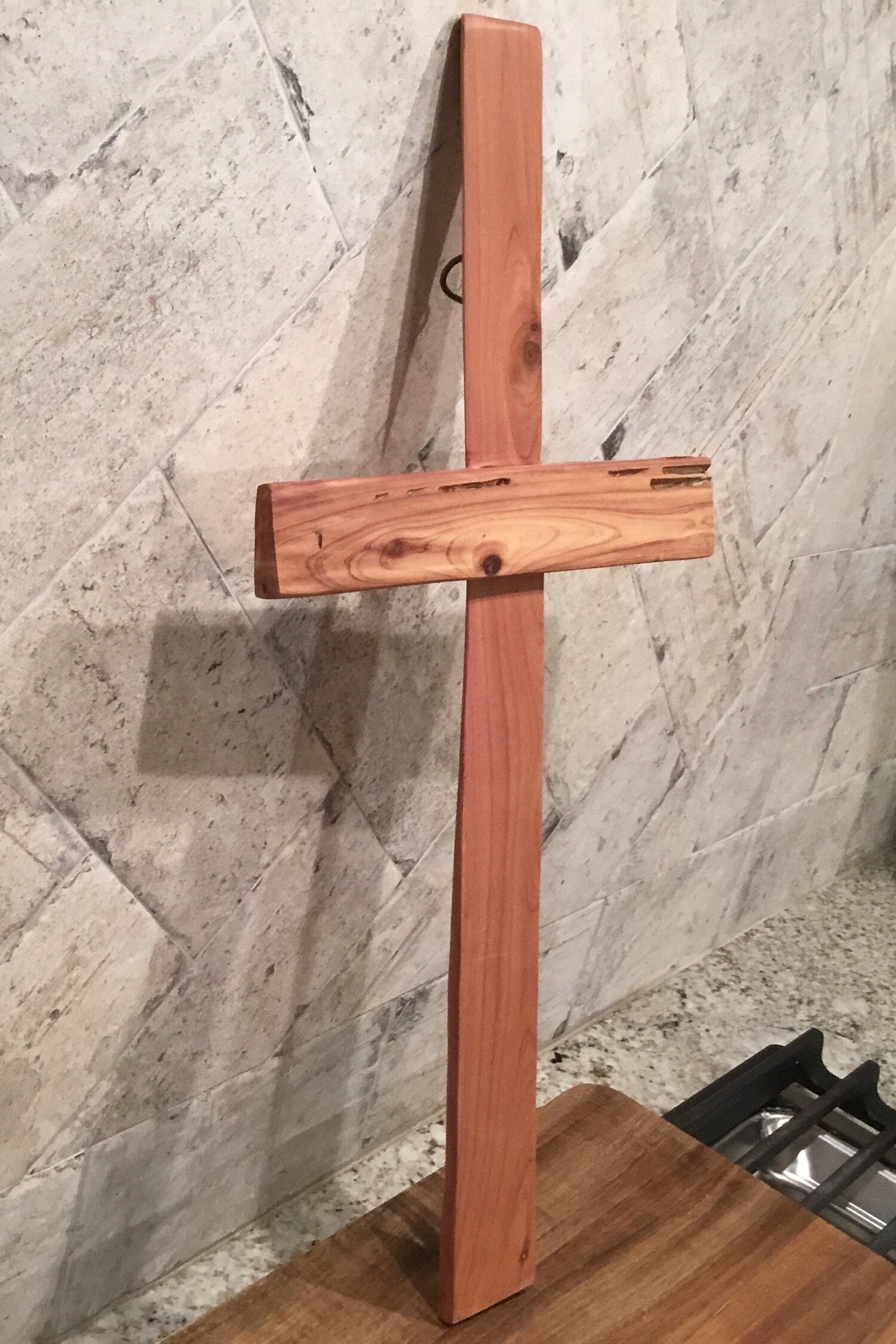 19x9 Handcrafted Cedar Cross - Etsy