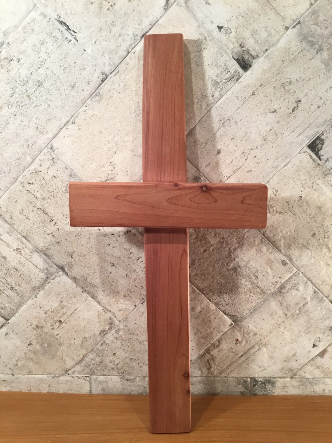 16.5 X 8 Handcrafted Cedar Cross - Etsy