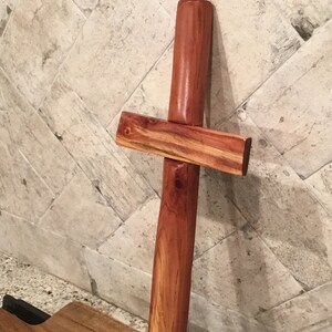 17x7 Handcrafted Cedar Cross - Etsy