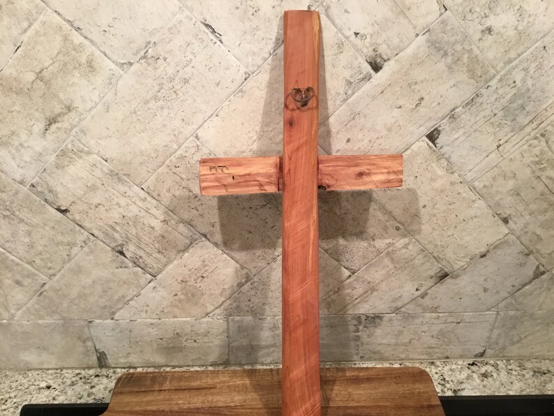 19x9 Handcrafted Cedar Cross - Etsy