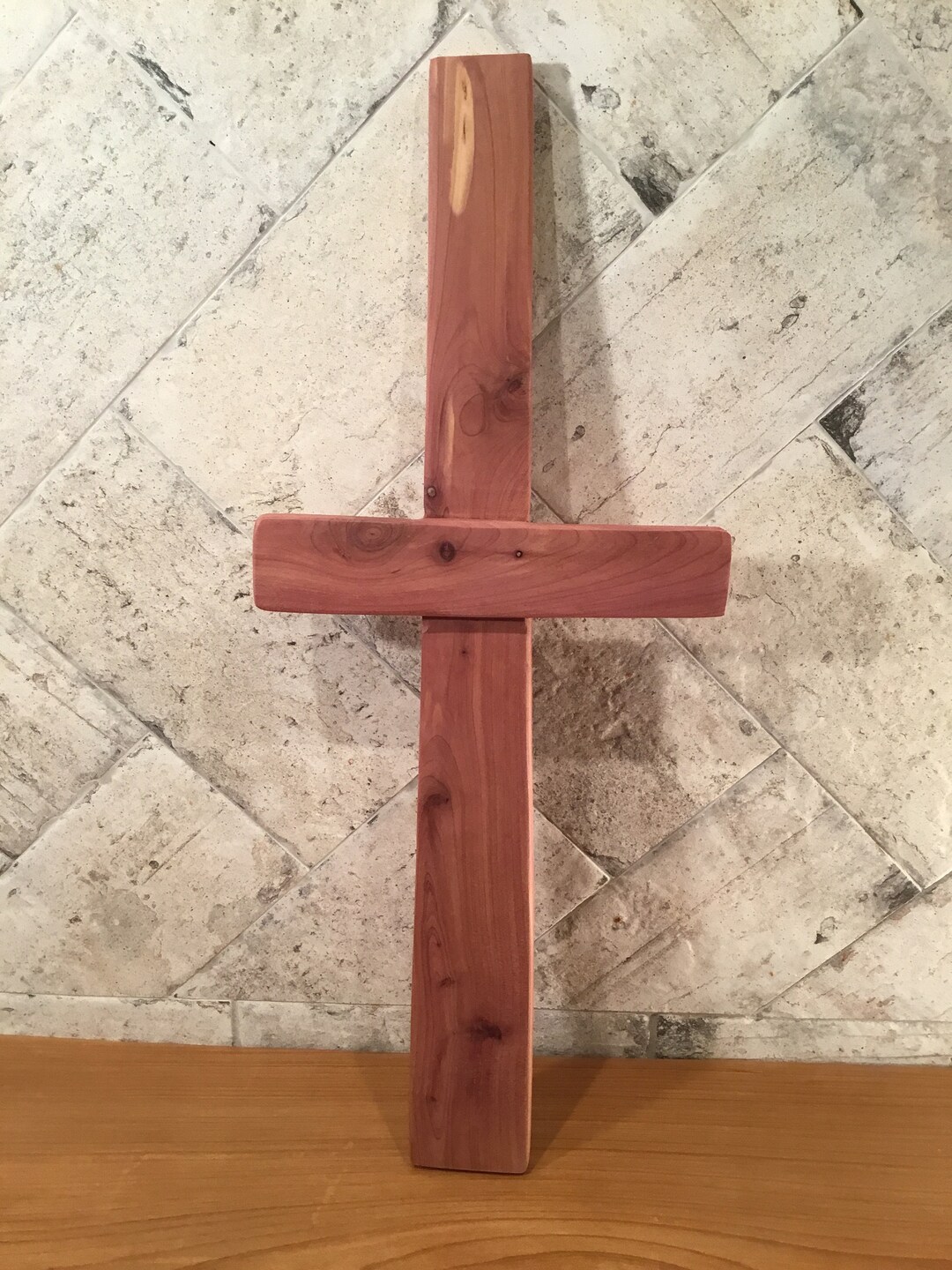 17 X 7 Handcrafted Cedar Cross - Etsy