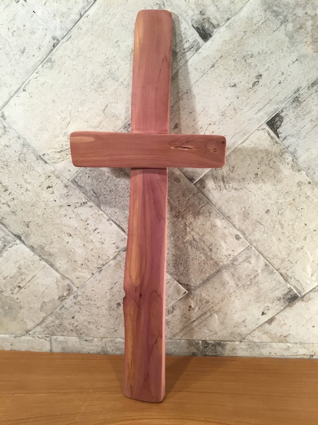 14 X 7 Handcrafted Cedar Cross - Etsy