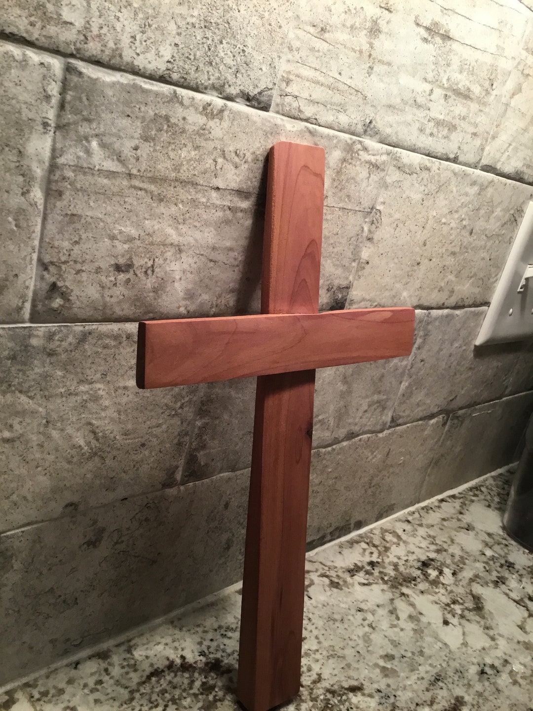 11 X 6.5 Handcrafted Cedar Cross - Etsy