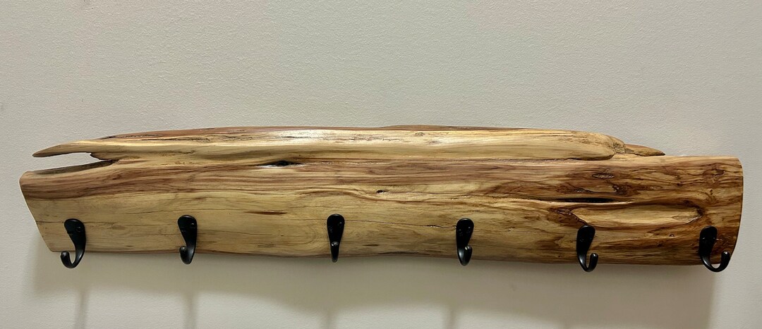 Live Edge Custom Cedar Coat Rack (1 of a Kind) 29 X 6 X 4 - Etsy