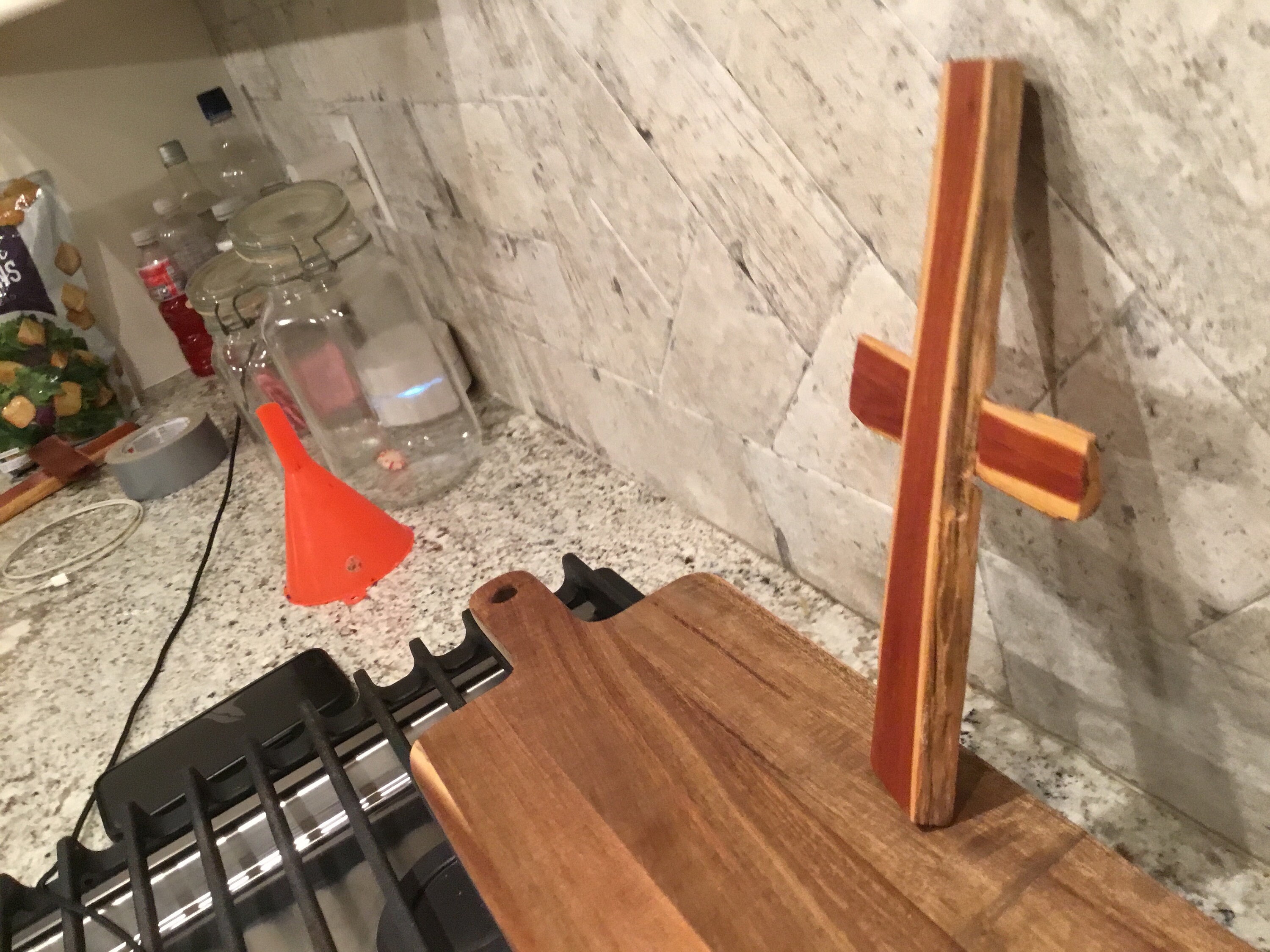10x6 Handcrafted Live Edge Cedar Cross - Etsy
