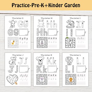 Preschool + Kindergarten Learning | 26 Pages Printable Activity for ...