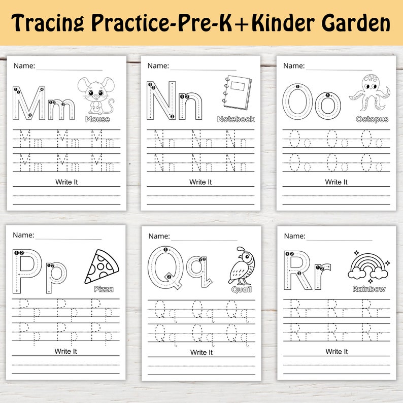 Preschool + Kindergarten Preschool Learning | 27 Pages Printable ...