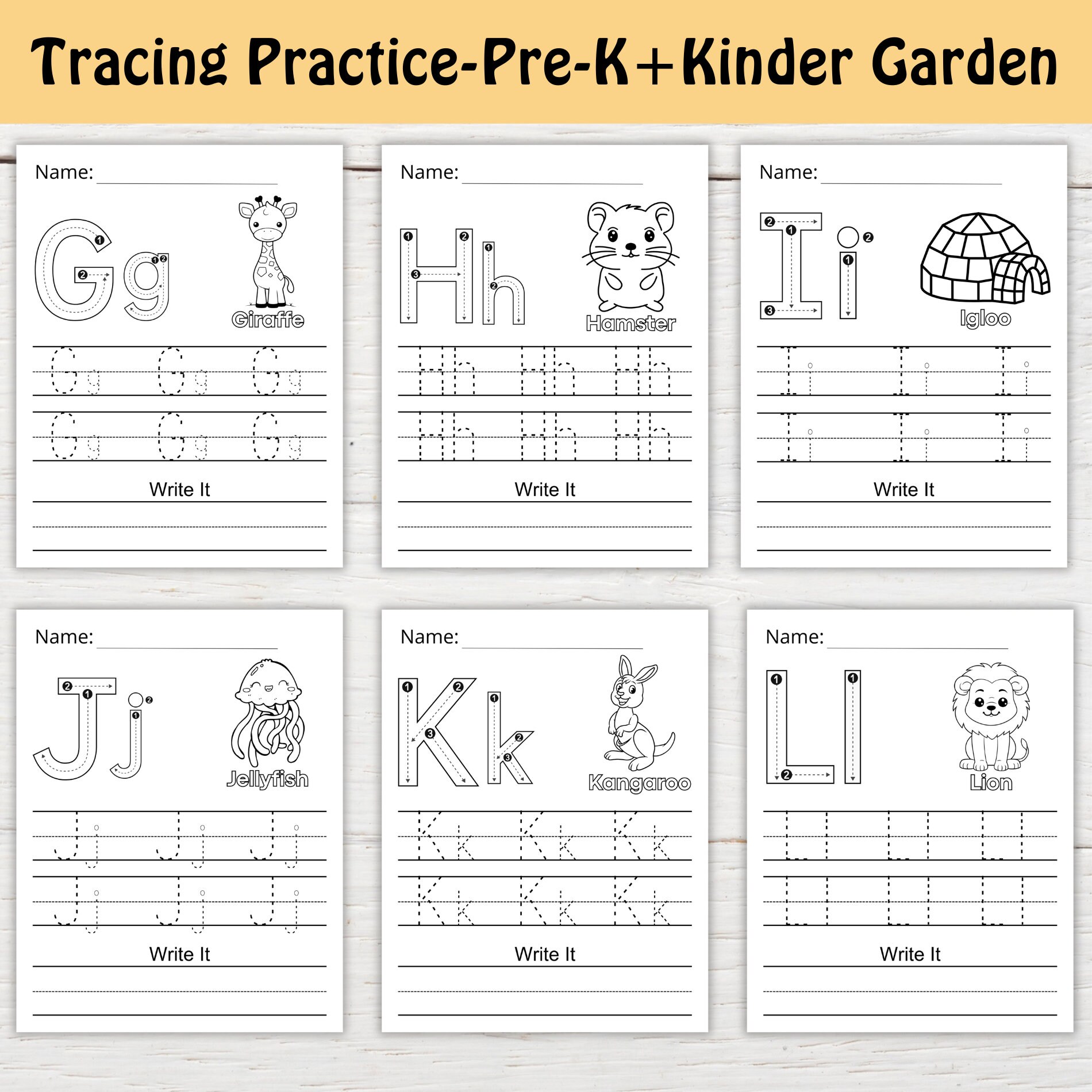 Preschool + Kindergarten Preschool Learning | 27 Pages Printable ...