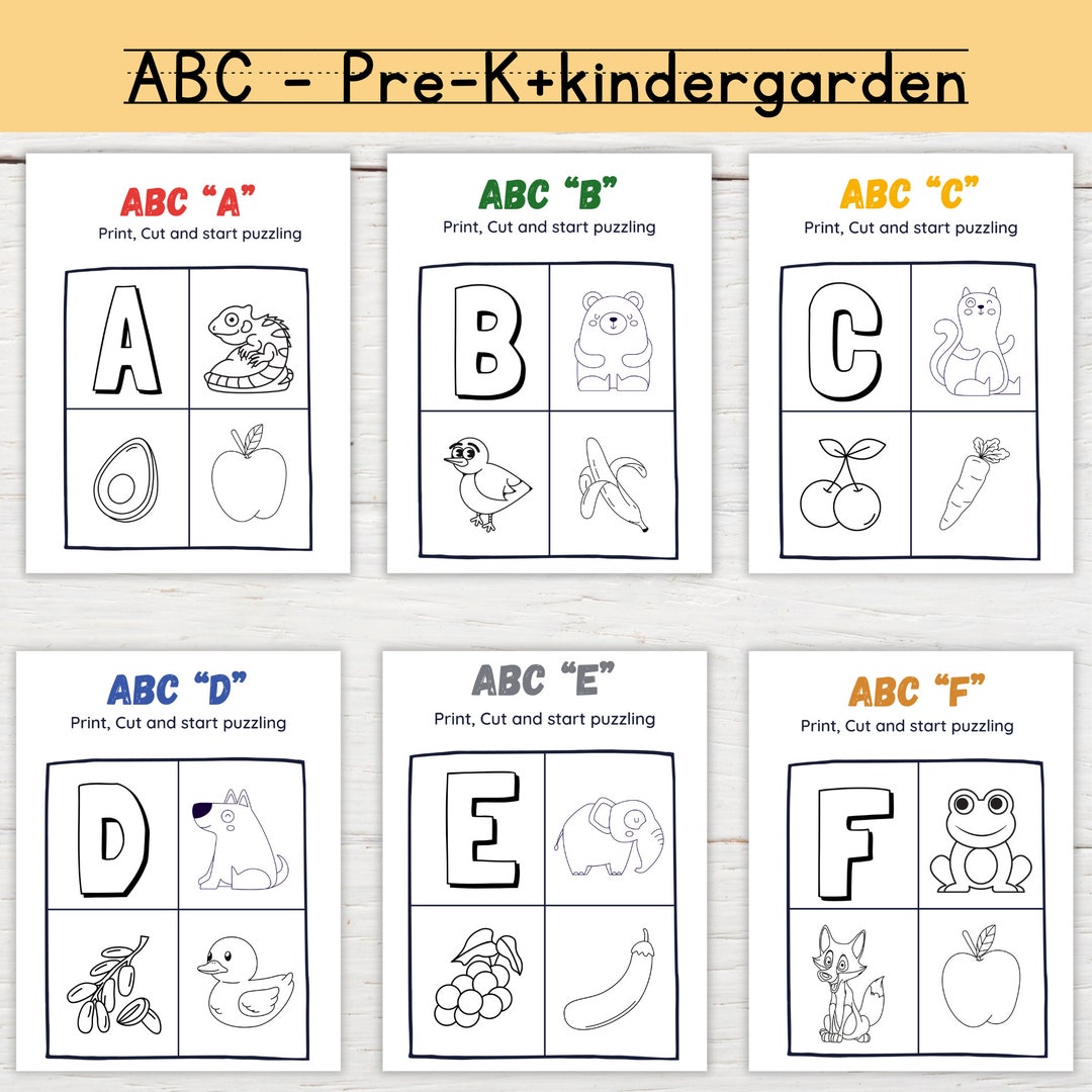 Preschool + Kindergarten Preschool Learning | 26 Page Printable ...