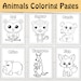 30 Safari Animals Coloring Pages for Kids | Safari Coloring Pages ...